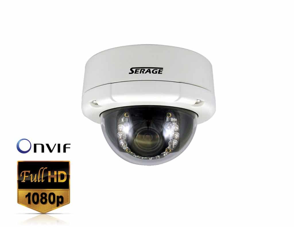 Serage SRVDIP80IR - Full HD 5 Megapixel Vandal Dome IP Camera