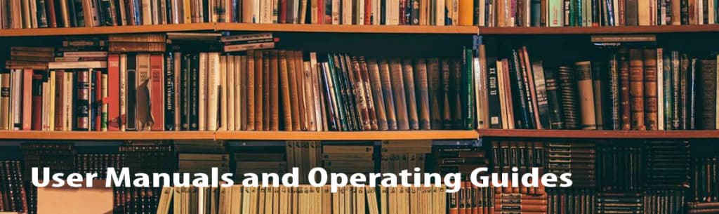 User Manuals and Operating Guide for Intruder Alarms & Security Systems